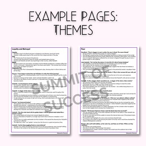 Macbeth English Literature GCSE Revision Guide | Study Notes | Grade 9 ...