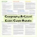 A-level Geography Revision Bundle | Exam Question and Essay Plans | A* ...
