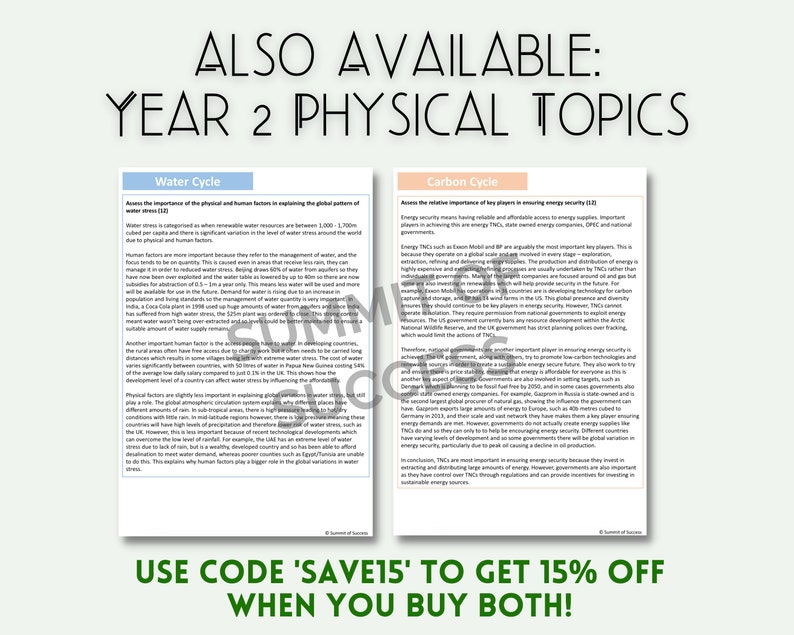 A-level Geography Revision Guide | Year 2 Human Topics | Exam Question ... A-level Geography Revision Guide | Year 2 Human Topics | Exam Question ...