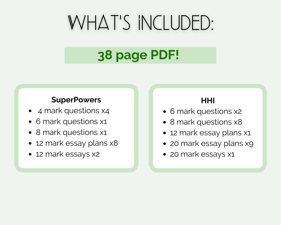 A-level Geography Revision Guide | Year 2 Human Topics | Exam Question ...
