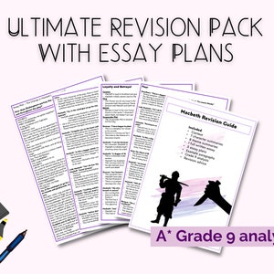 Macbeth English Literature GCSE Revision Guide | Study Notes | Grade 9 ...