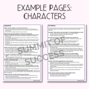 Macbeth English Literature GCSE Revision Guide | Study Notes | Grade 9 ...