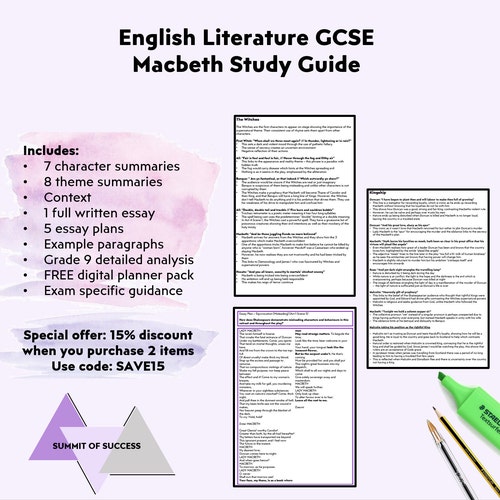 An Inspector Calls English Literature GCSE Revision Guide - Etsy