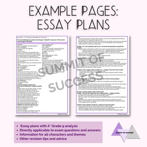 Macbeth English Literature GCSE Revision Guide | Study Notes | Grade 9 ...