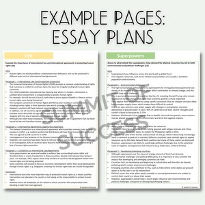 A-level Geography Revision Guide | Year 2 Human Topics | Exam Question ...