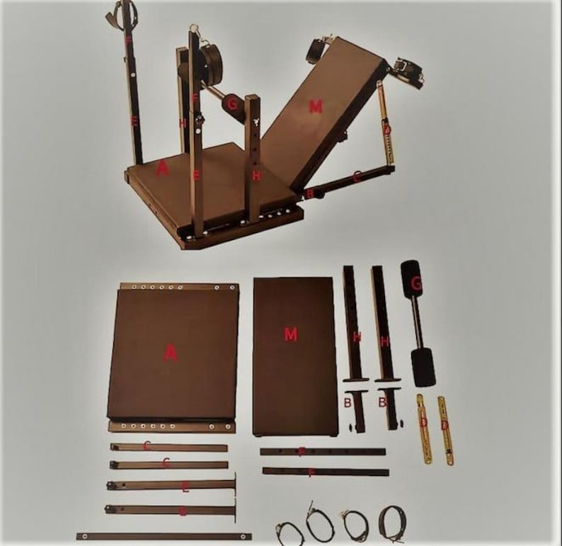 Adjustable BDSM Bondage Chair – Hardcore Spanking Bench With Handcuffs ...
