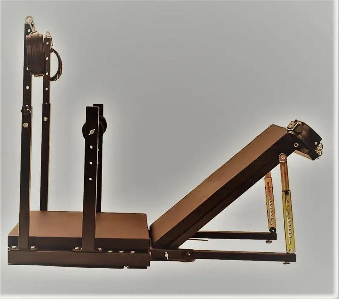 Adjustable BDSM Bondage Chair – Hardcore Spanking Bench With Handcuffs ...
