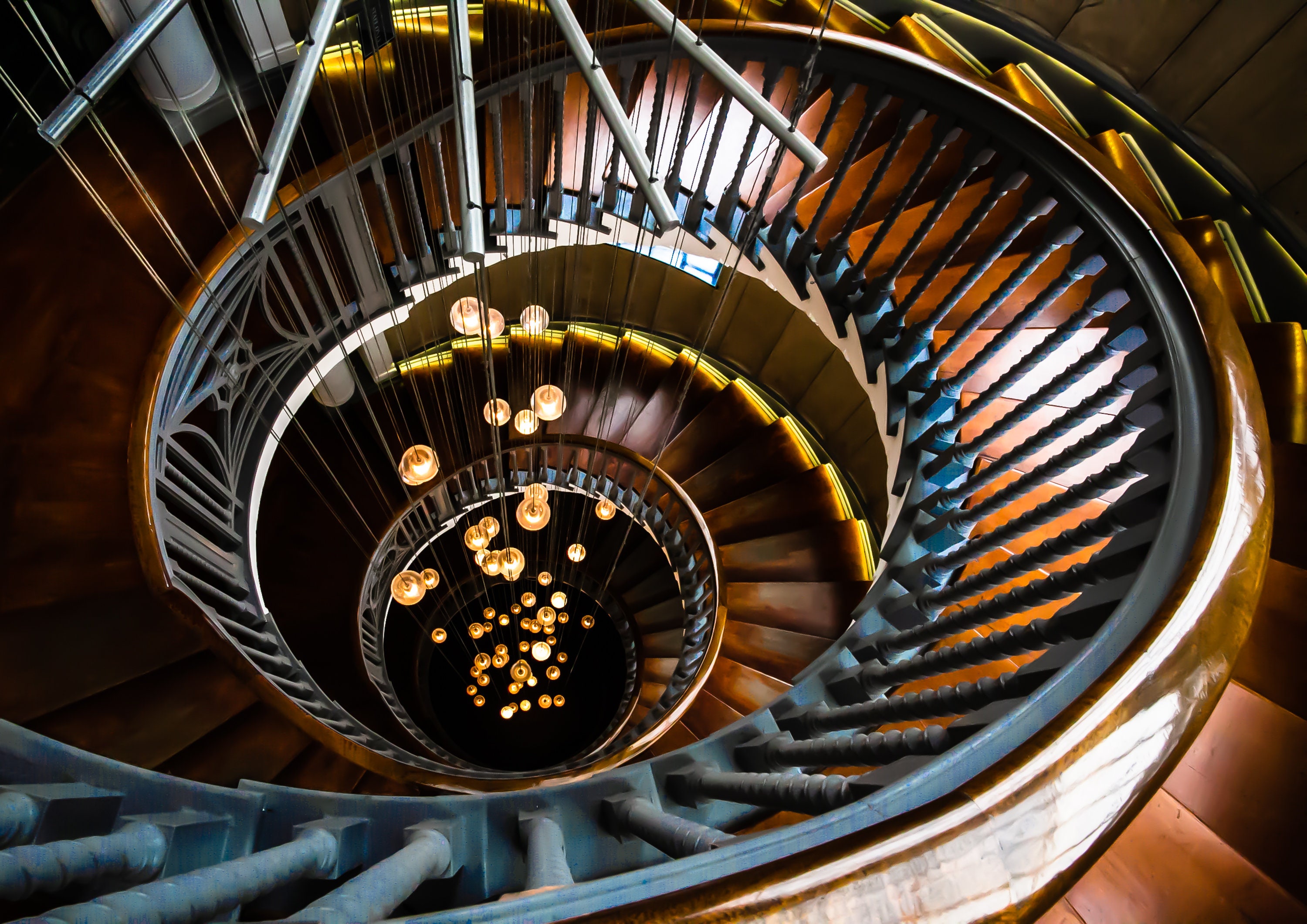 Cecil Brewer Staircase at Heals Dept Store 2 - Etsy