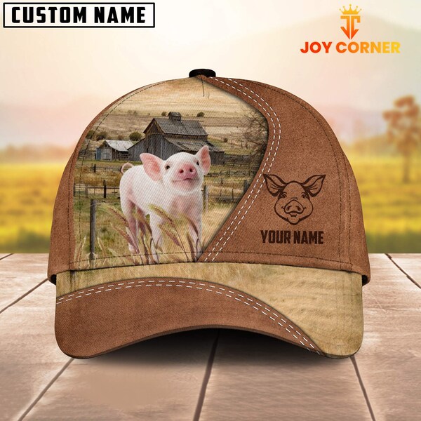 Pig Baseball Cap - Etsy