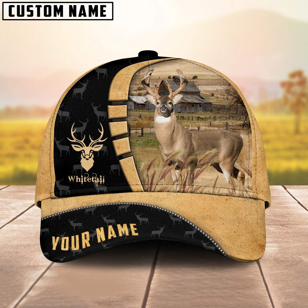 Unijames Custom Name Whitetail Cap TT1 - Etsy