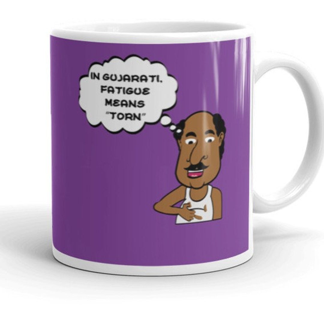 Fatigue in Gujarati Means...mug | Funny Gujarati Gifts, Gujarati Gifts ...