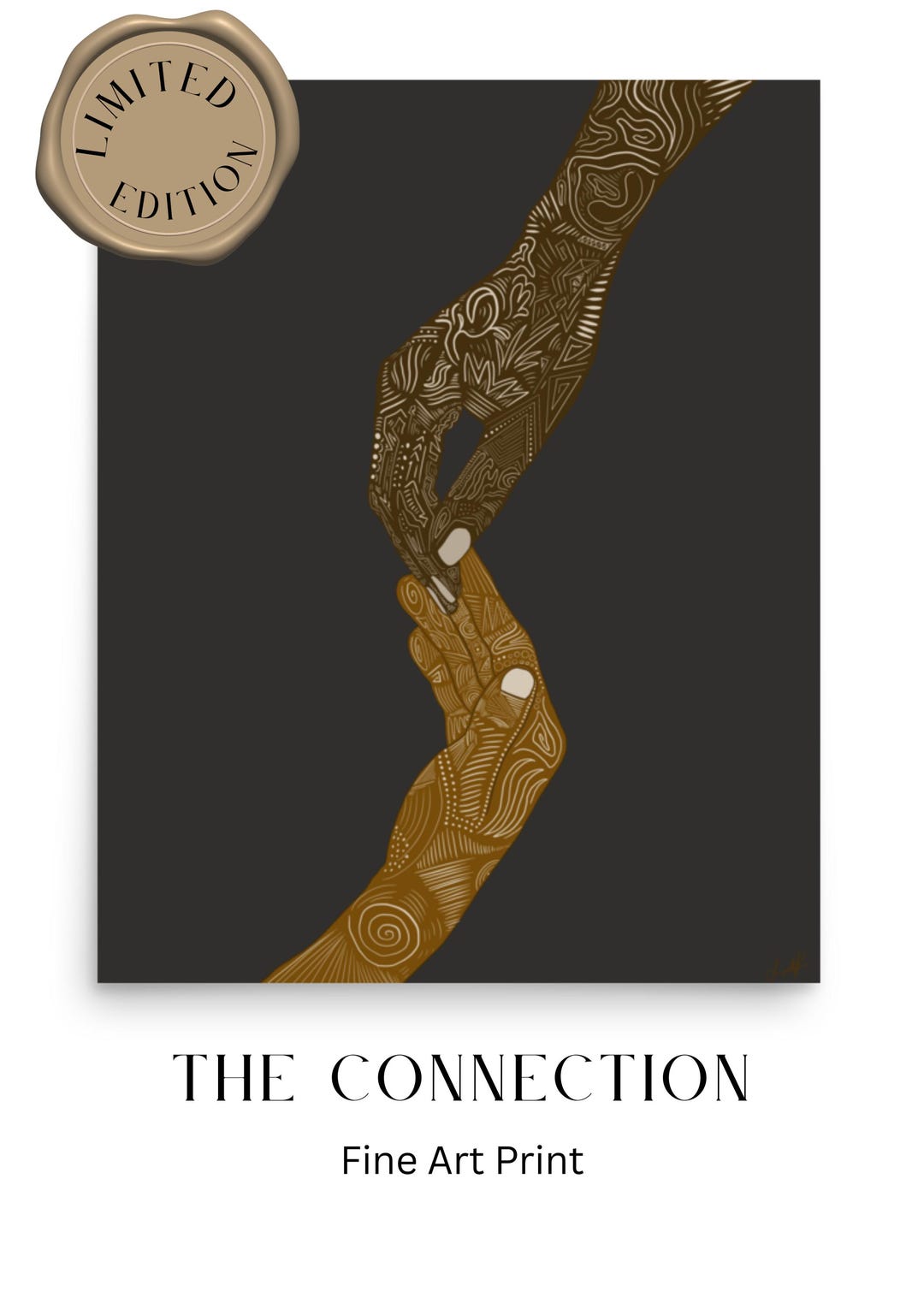 The Connection Fine Art Print, Home Decor - Etsy