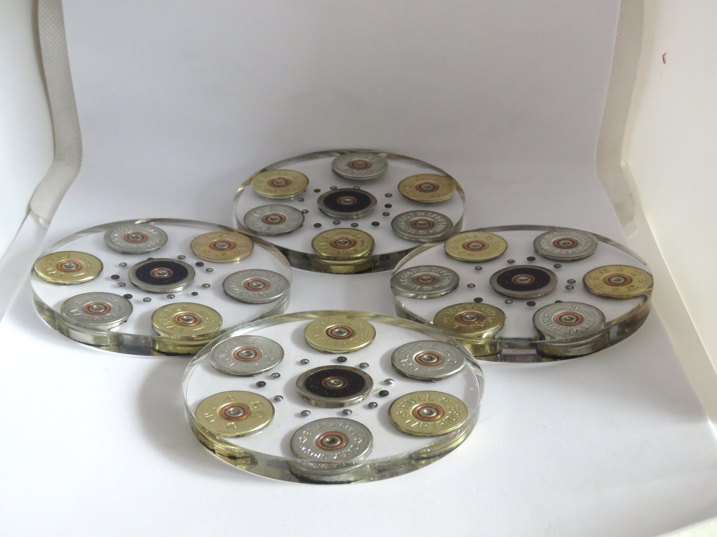Multi Shotgun Cartridge Coaster 9cm -12 Bore - Unique Limited Edition ...