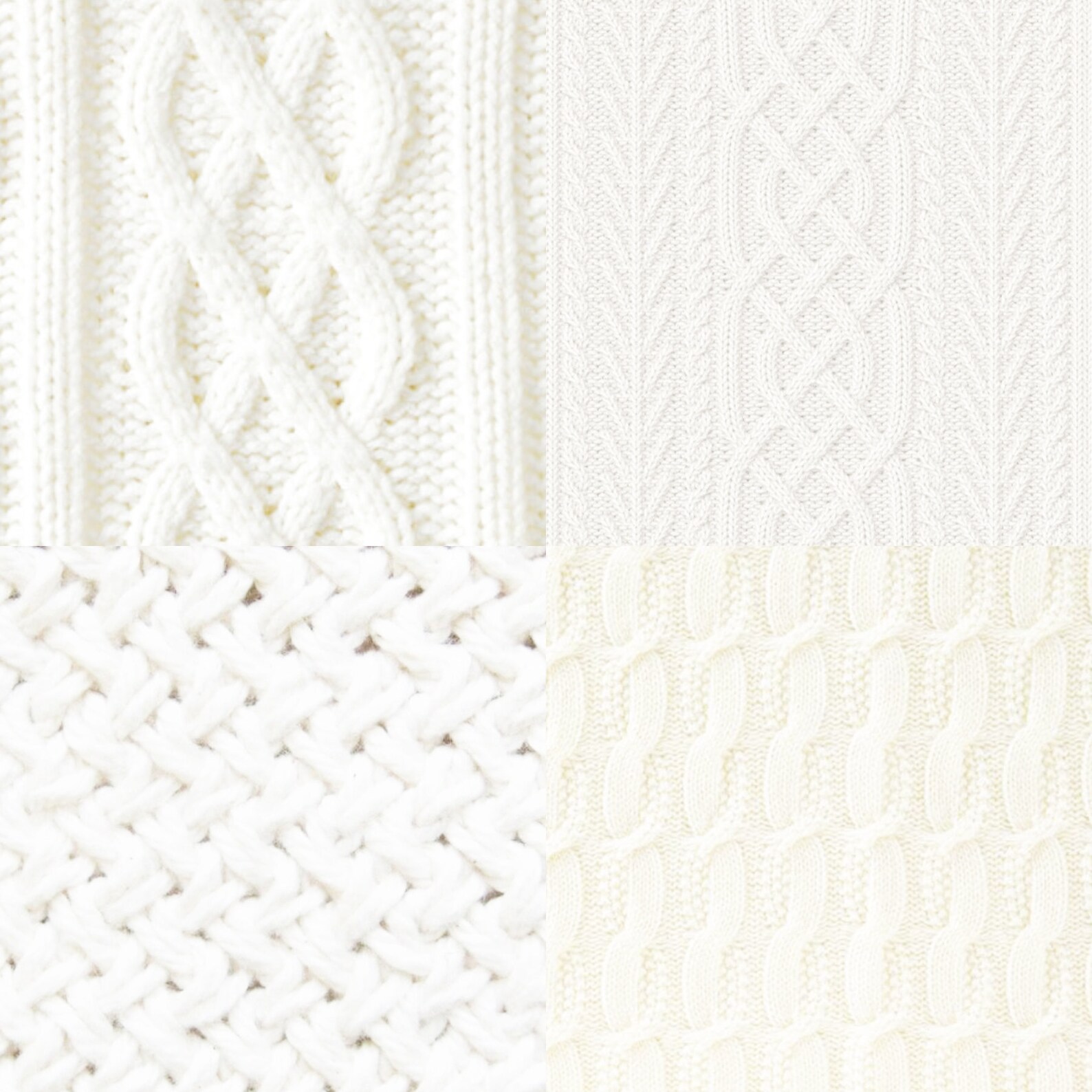 Knits Digital Paper Knit Pattern White Digital Paper 14 - Etsy