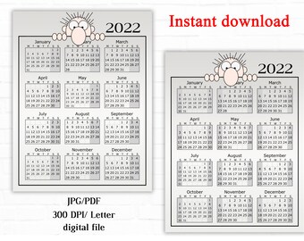 Funny Calendar 2022 - Etsy