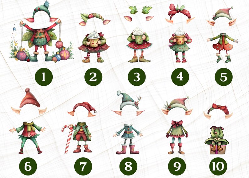 Christmas Cards With Personalized Faces – Elves on a Winter Background ...