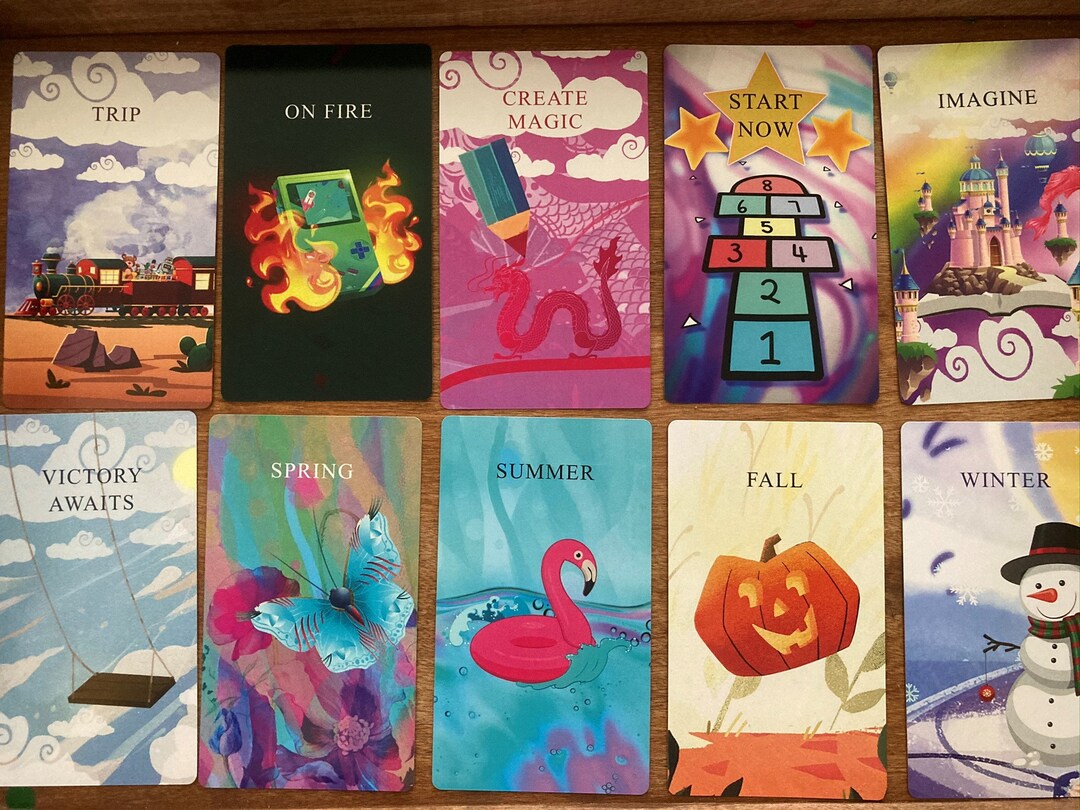 PREORDER INNER CHILD Healing Oracle Fun Divination Card Deck the ...