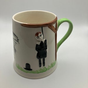 Vintage 1940s Hanged Man Macabre Cup Niagara Falls by Carlton Ware - Etsy