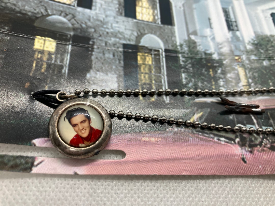 Vintage Winky and Dutch Elvis Presley Graceland Necklace Mint on ...
