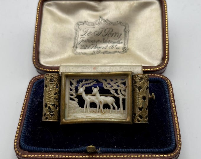 Beautiful 1920s Antique French Depose Celluloid Brooch With Trombone ...