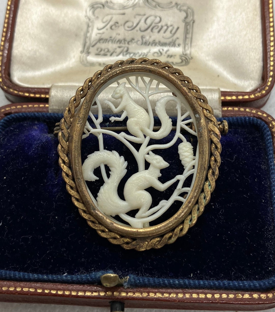 Beautiful 1920s Art Deco French Depose Celluloid Brooch With Trombone ...