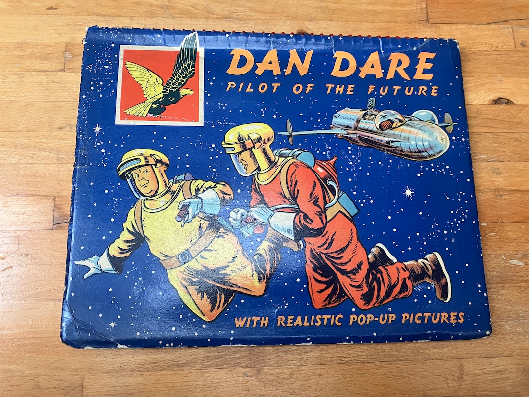 Vintage 1950s Dan Dare Pop-up Book, Eagle Comics - Etsy