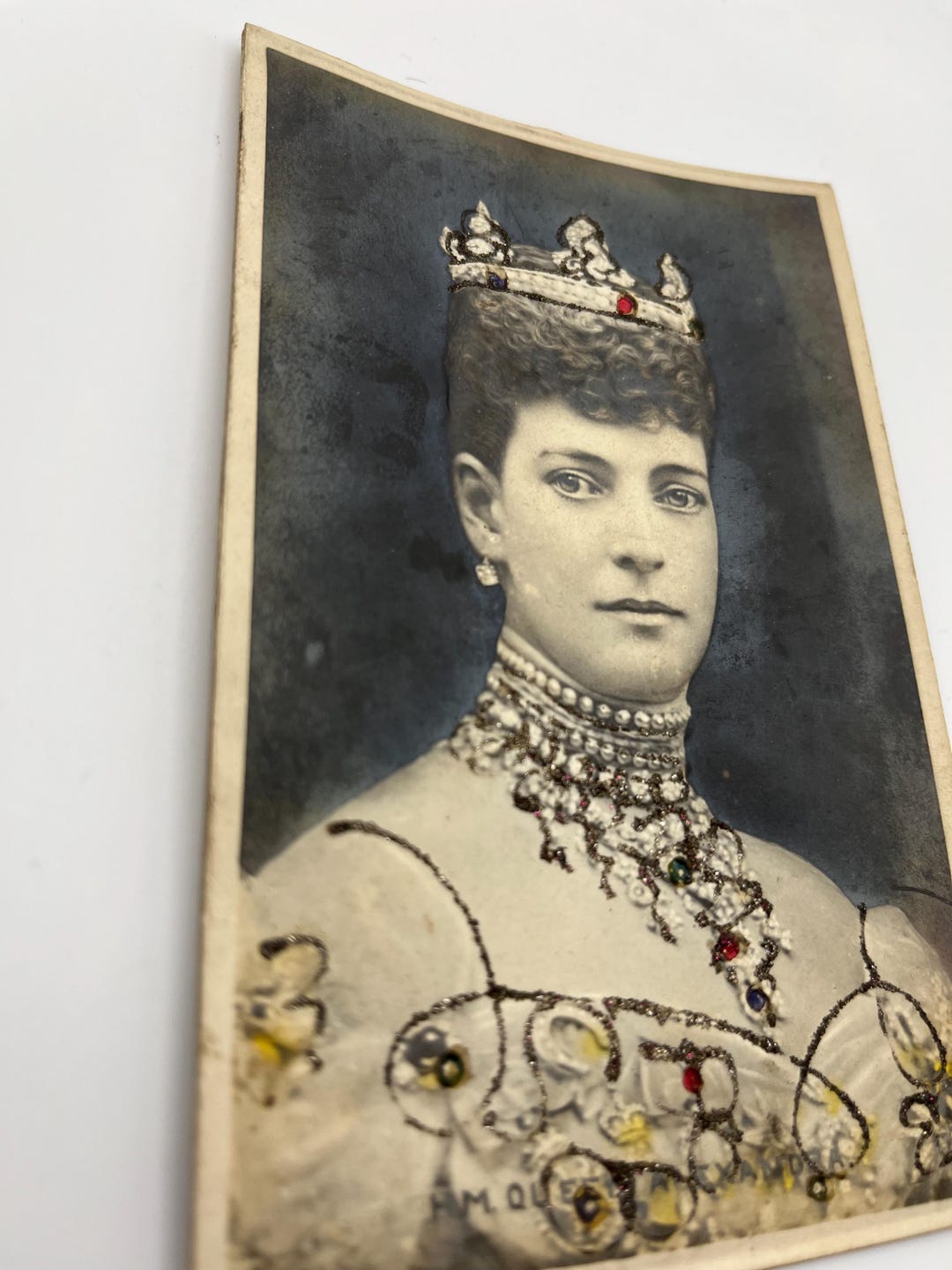 Antique 1902 Coronation of King Edward VII Queen Alexandra Portrait ...