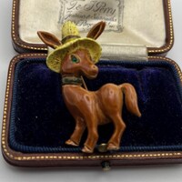 Donkey. Brooch. Pin. - Etsy