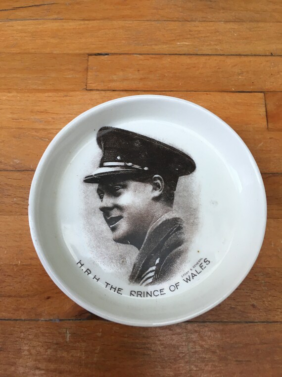 Vintage 1936 King Edward VIII Portrait Trinket Tray the King | Etsy