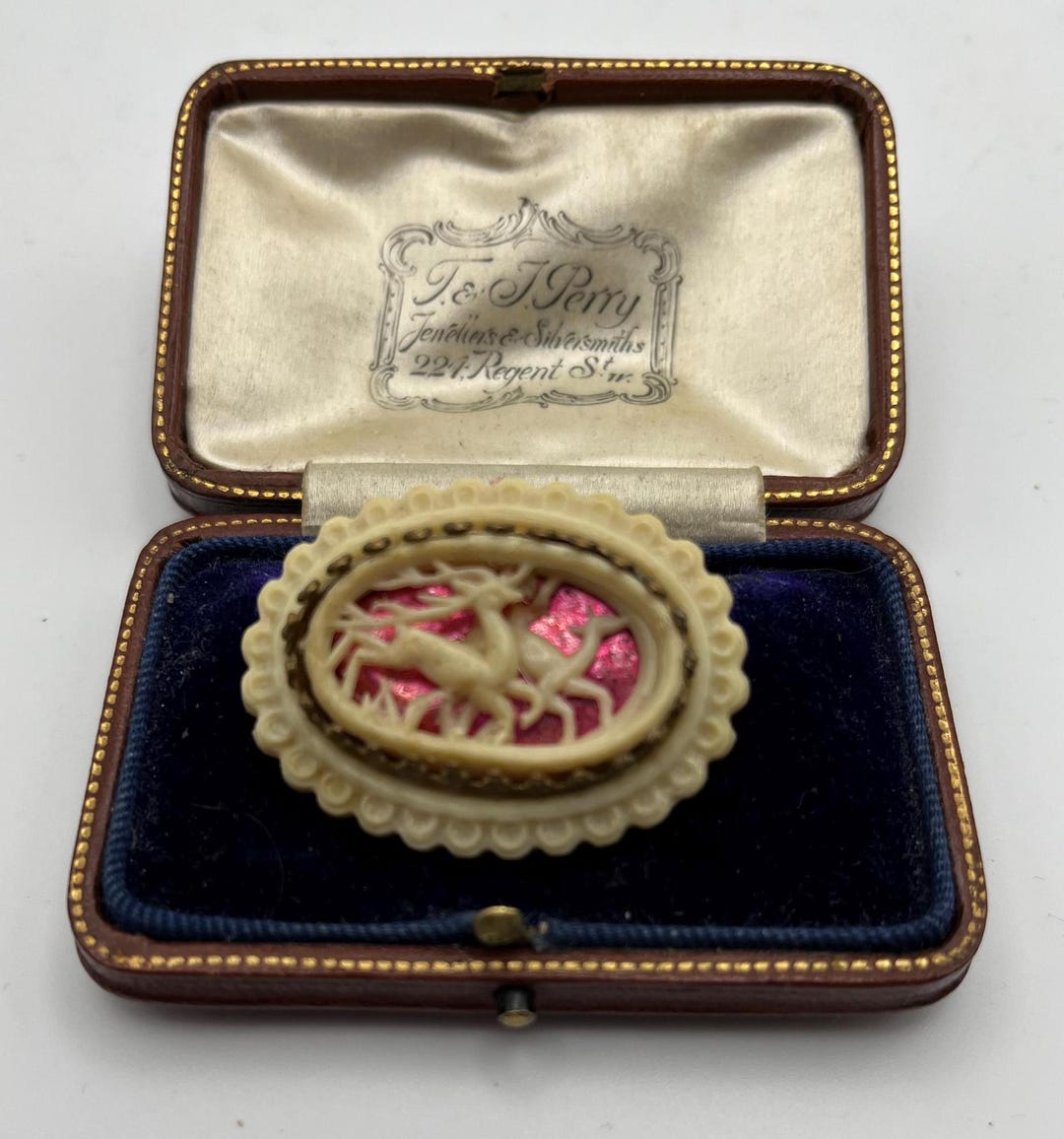 Beautiful 1920s Antique French Depose Celluloid Brooch With Trombone ...