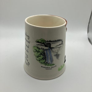 Vintage 1940s Hanged Man Macabre Cup Niagara Falls by Carlton Ware - Etsy