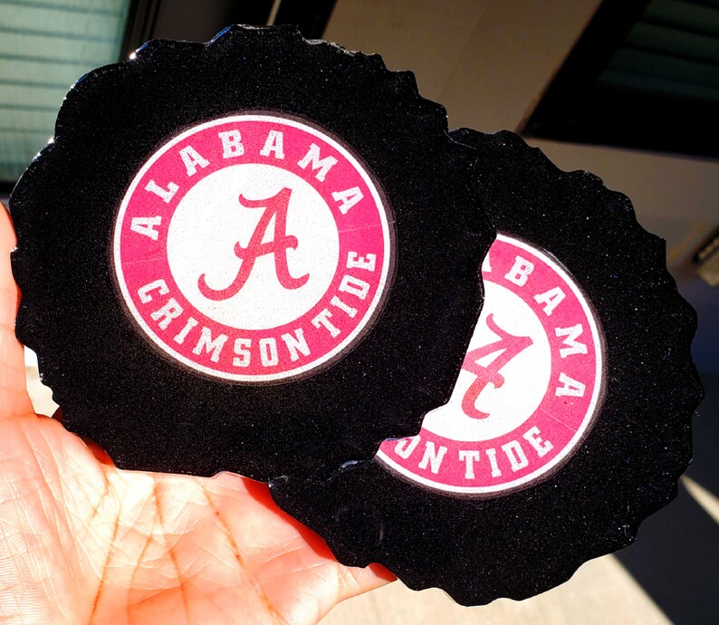 Custom Sports Team Resin Coasters - Etsy