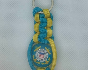 Coast Guard Resin Keychain - Etsy