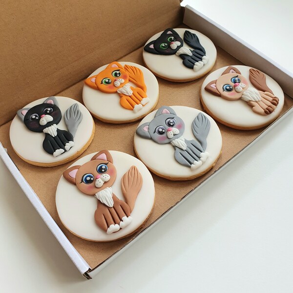 Cat Shaped Chocolate - Etsy UK