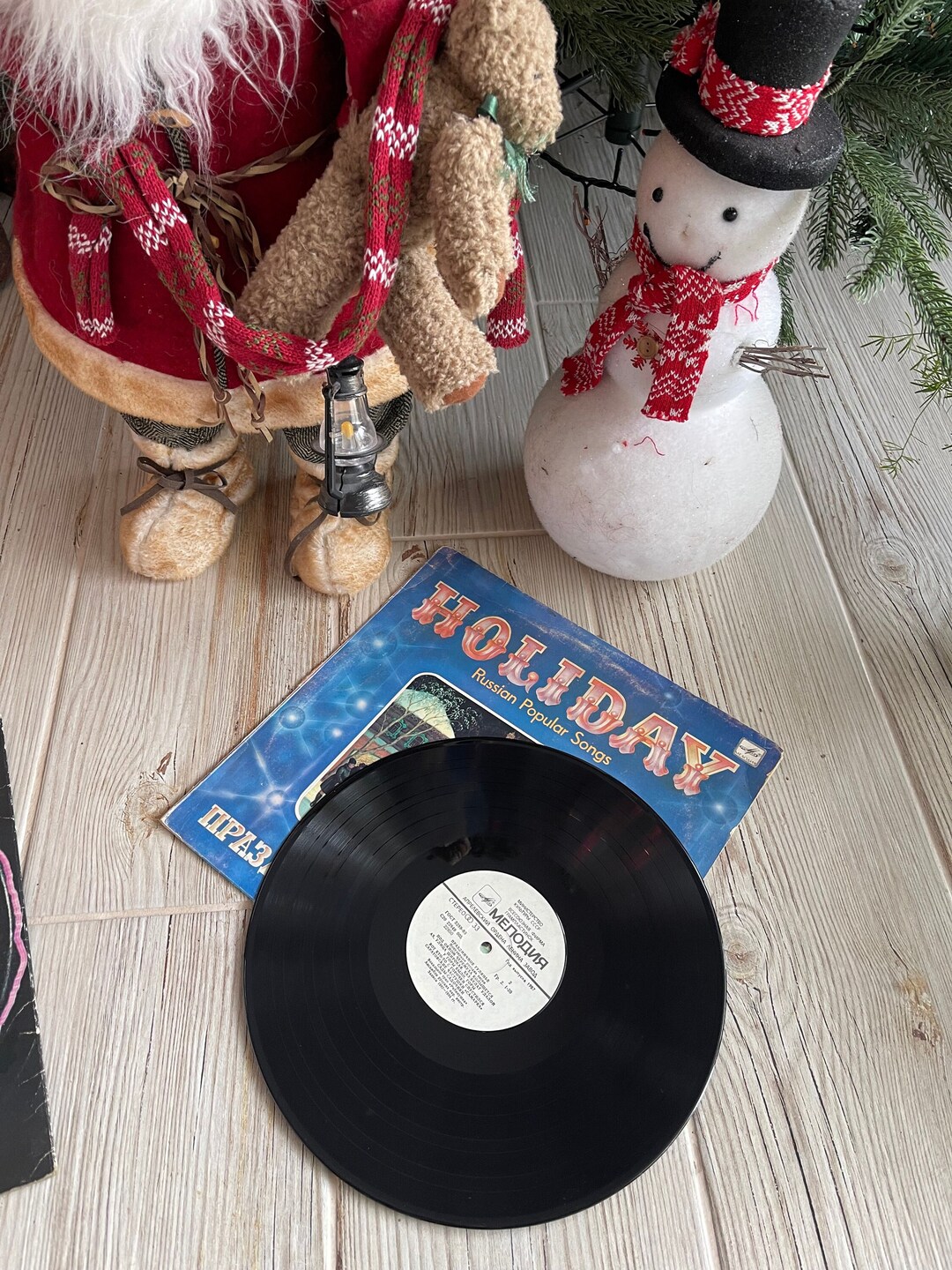 Vinyl Vintage Record Russian Popular Music Ryabinushka Vocal Trio Vinyl ...