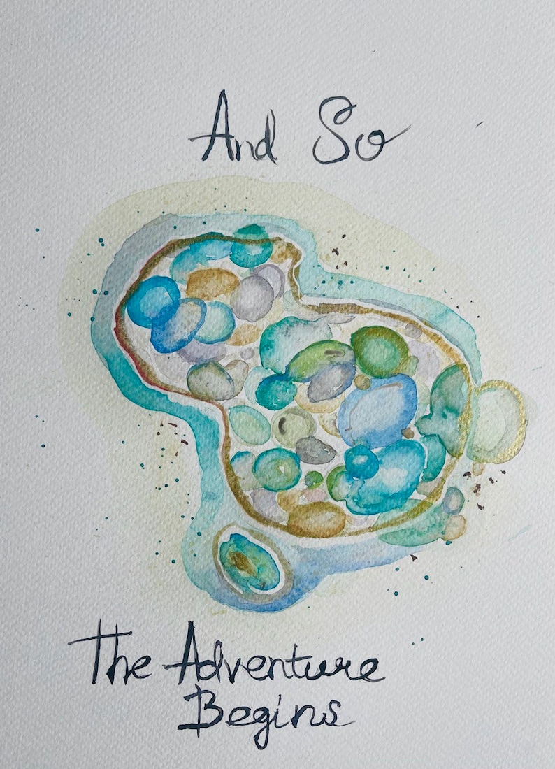 Custom Embryo Art, IVF Embryo Painting, Personalized Pregnancy Gift ...