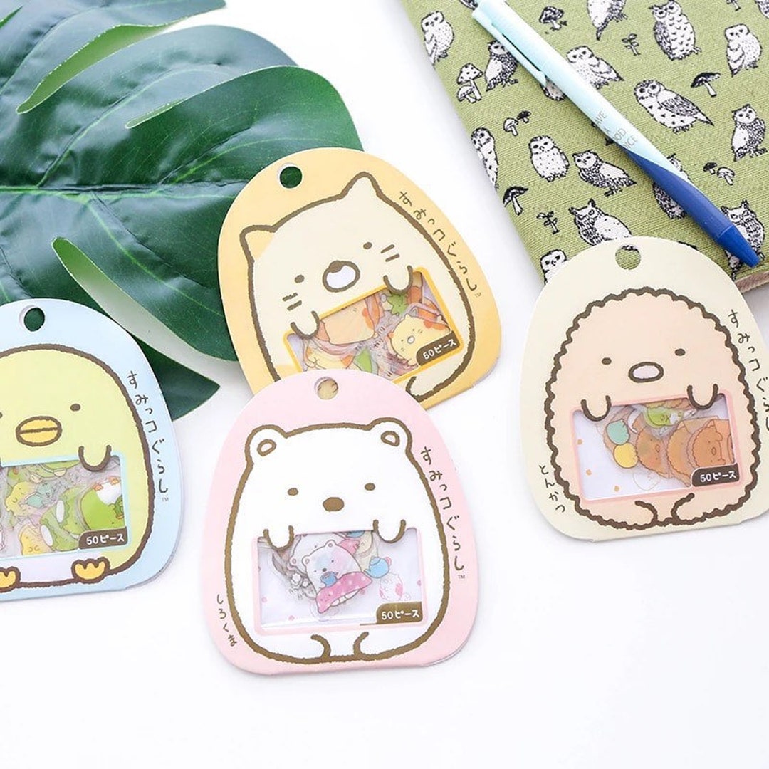 Kawaii Japanese Stickers | Sumikko Gurashi Stickers | Neko Cat Polar ...