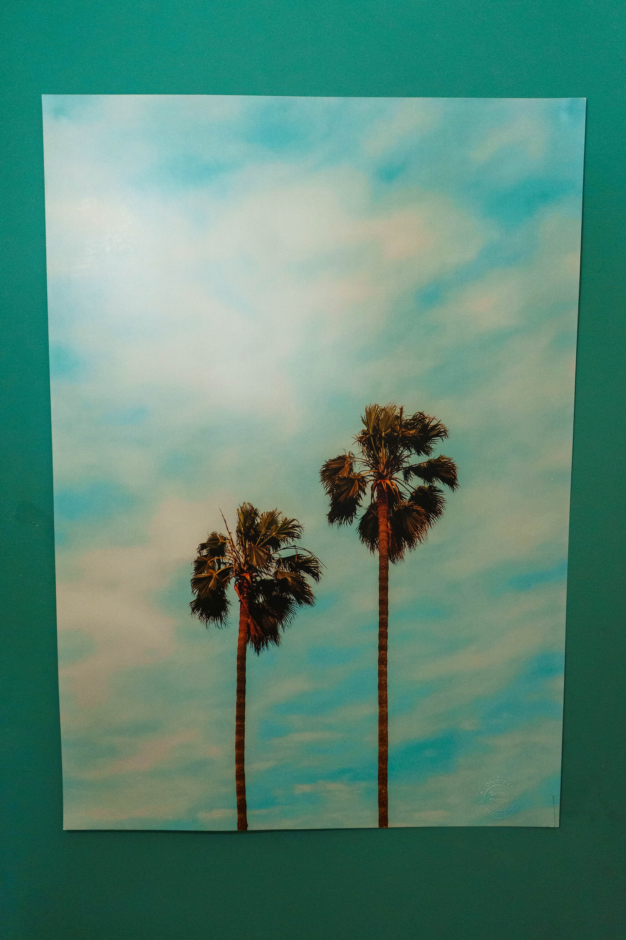 LA Palm Trees Poster A2 - Etsy