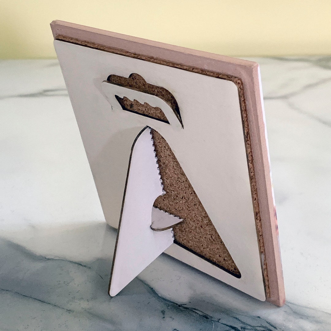 Digital Design File - Ceramic Tile Stand - Photo Stand - Tile Display ...