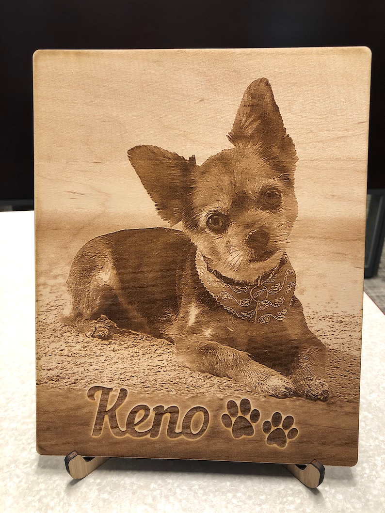 Wood Photographs. Custom Laser Engraved Wood Photos. Wood - Etsy