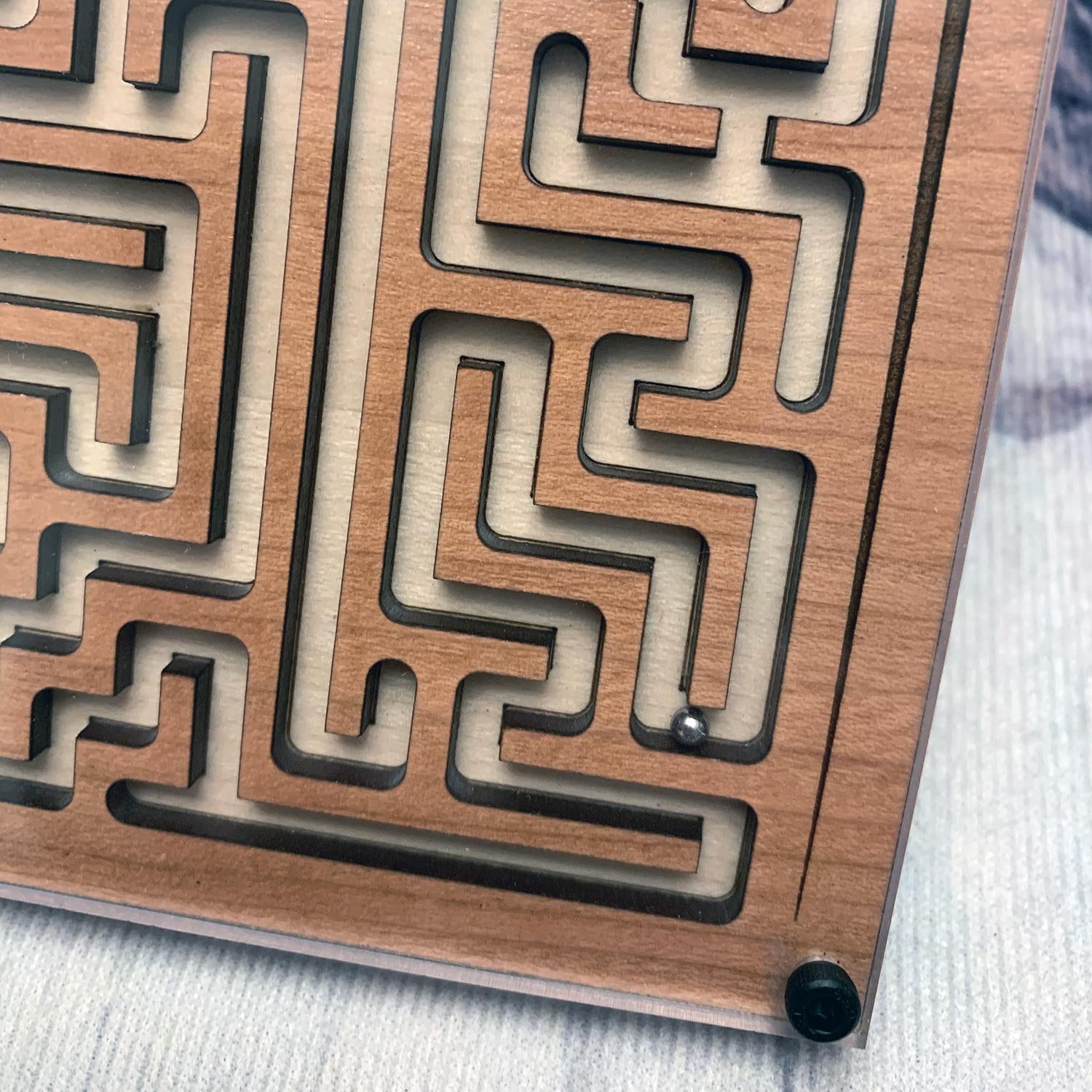 Mission Impossible Maze Challenge Game - Glowforge - Laser File - Svg ...