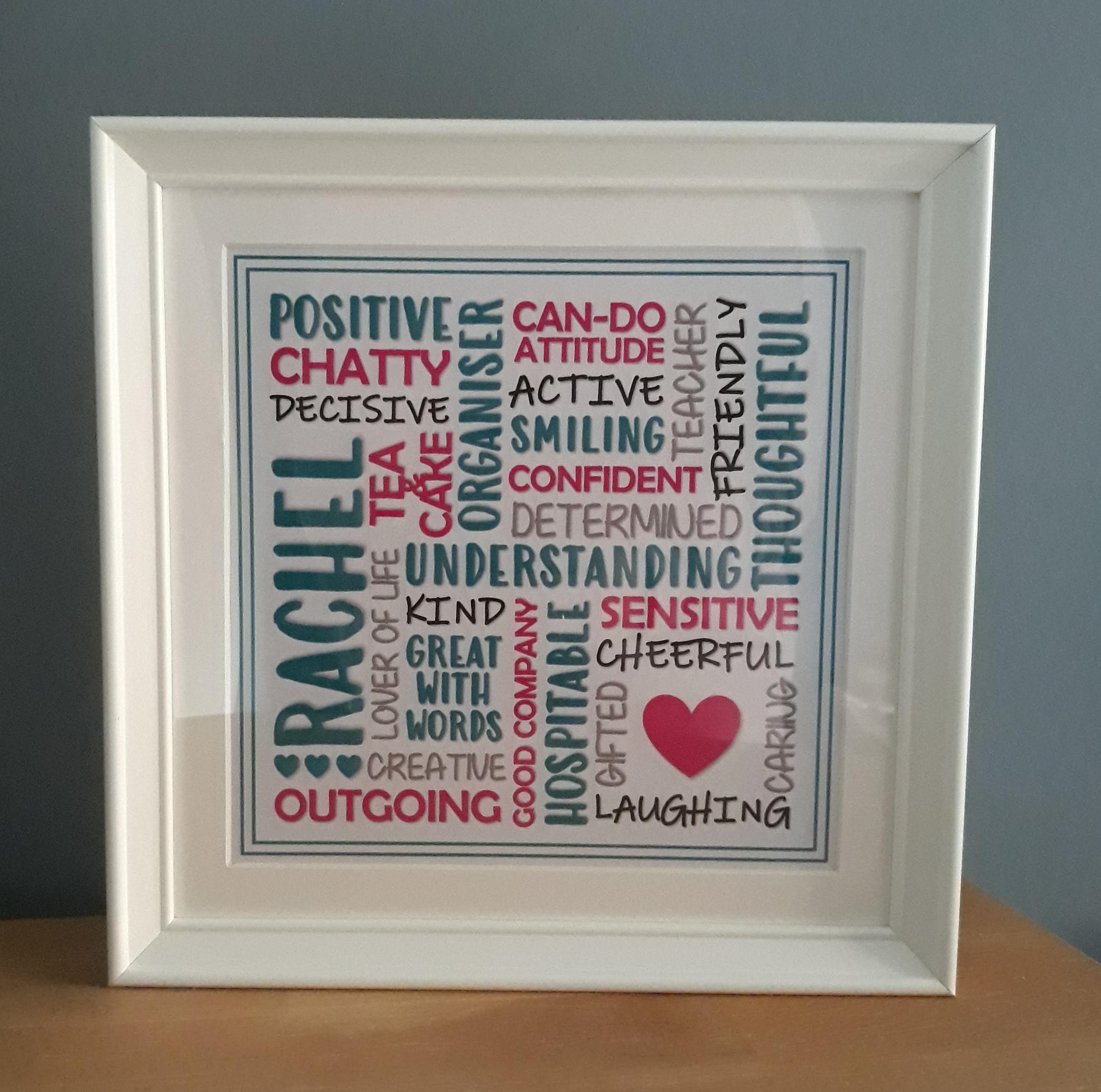 Personalised Word Art Prints - Custom Handmade Word Prints. - Etsy UK