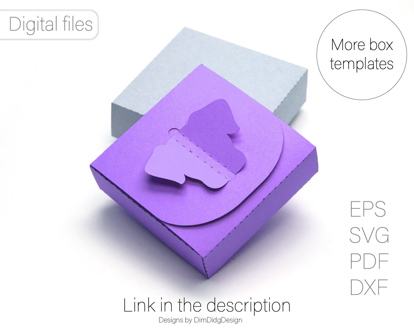 Cat Box Svg Gift Box Svg Favor Box Svg Box Template Svg - Etsy