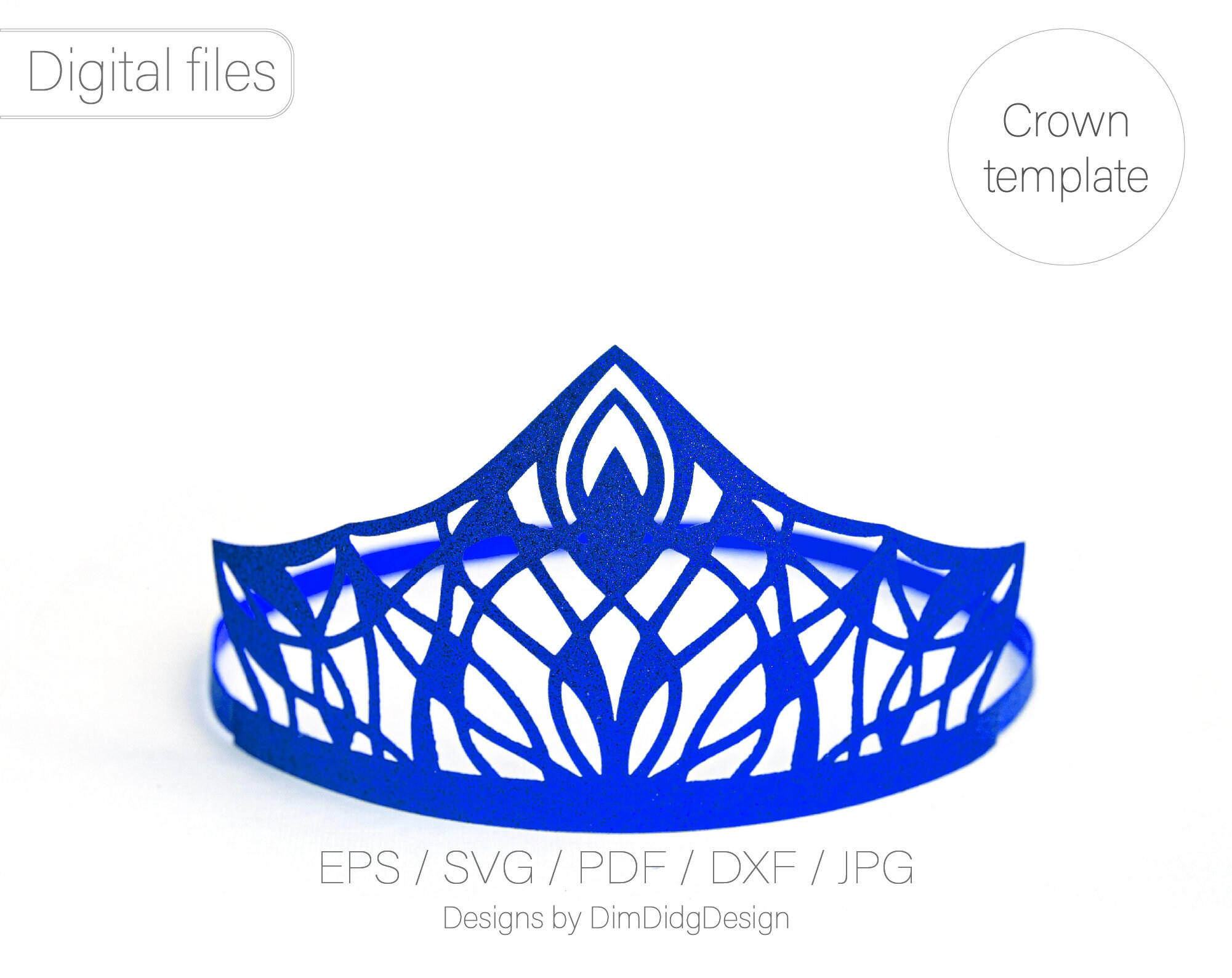 Crown svg Princess crown svg Tiara svg Birthday crown svg | Etsy