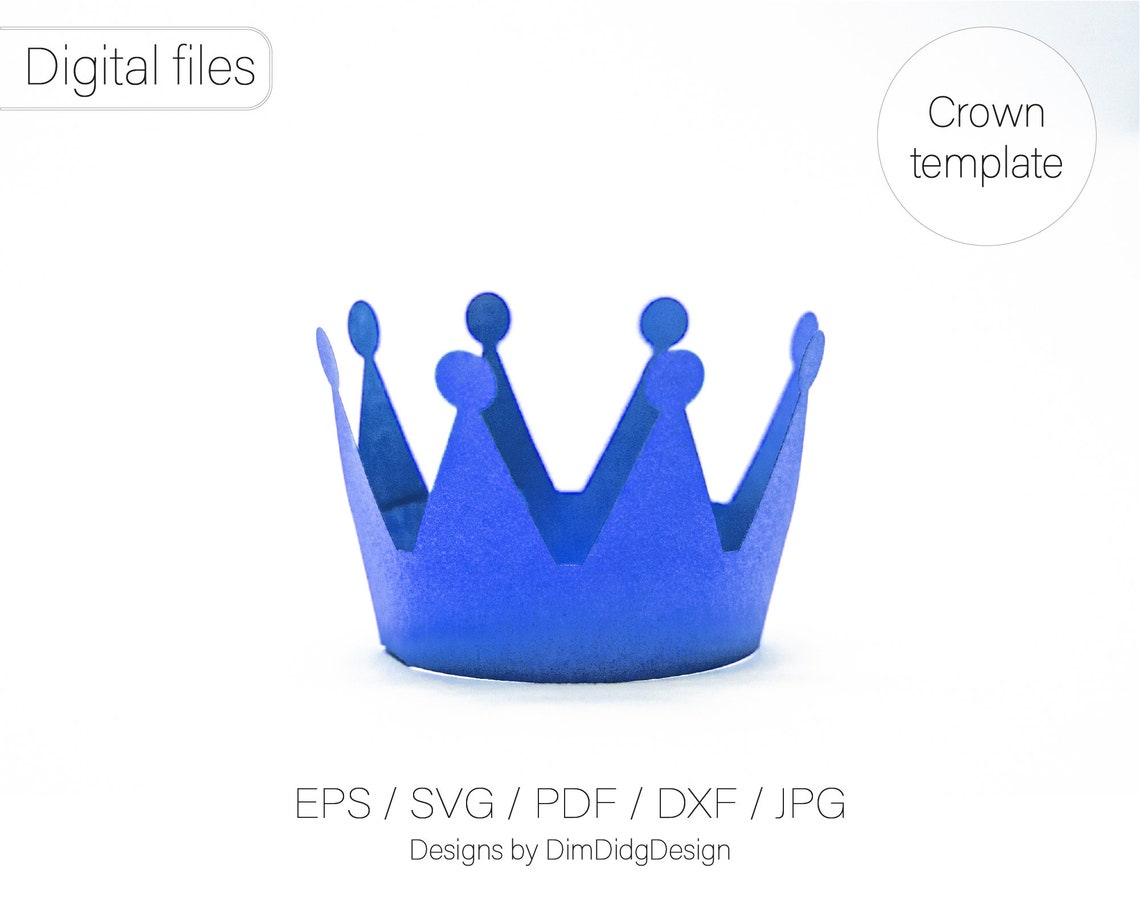 Princess Crown Svg Tiara Svg 3d Crown Svg Paper Cut Crown - Etsy
