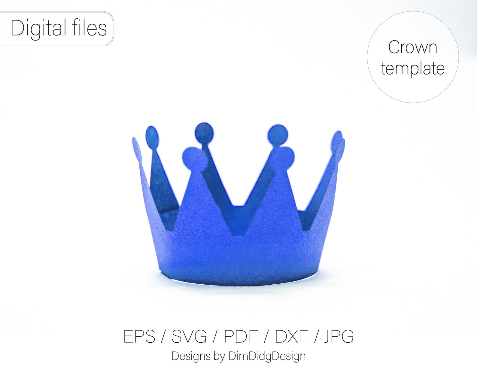 Princess Crown Svg Tiara Svg 3d Crown Svg Paper Cut Crown - Etsy
