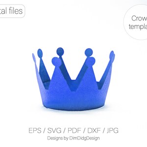 Princess Crown Svg Tiara Svg 3d Crown Svg Paper Cut Crown - Etsy UK