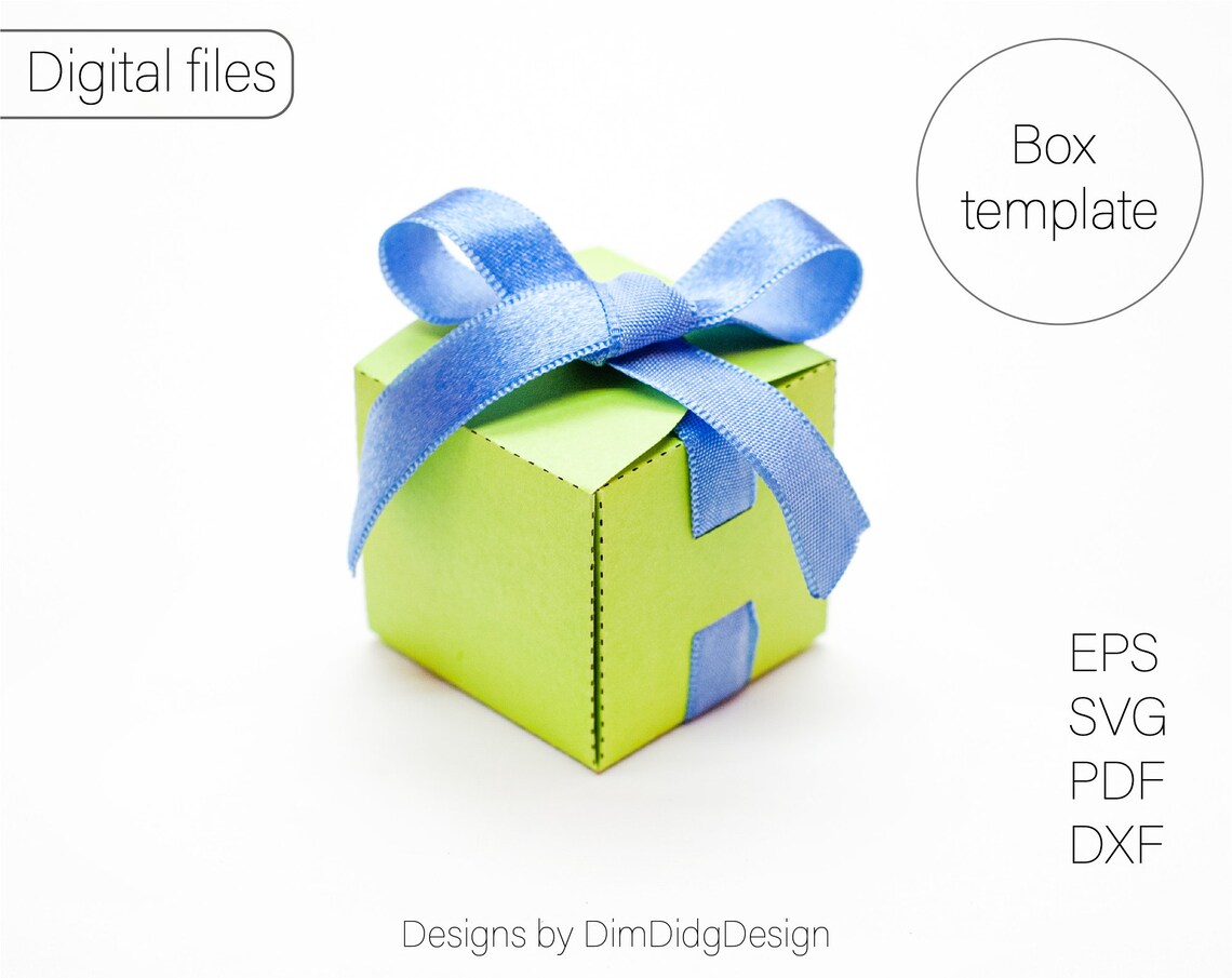 Box Svg Box Template Svg Gift Box Svg Favor Box Svg Jewelry | Etsy