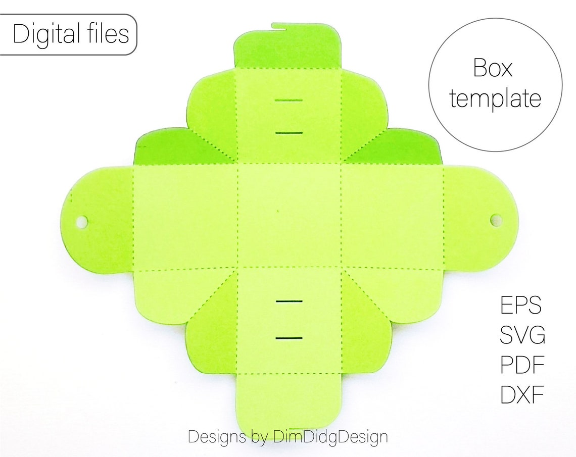 Box Svg Box Template Svg Gift Box Svg Favor Box Svg Jewelry | Etsy