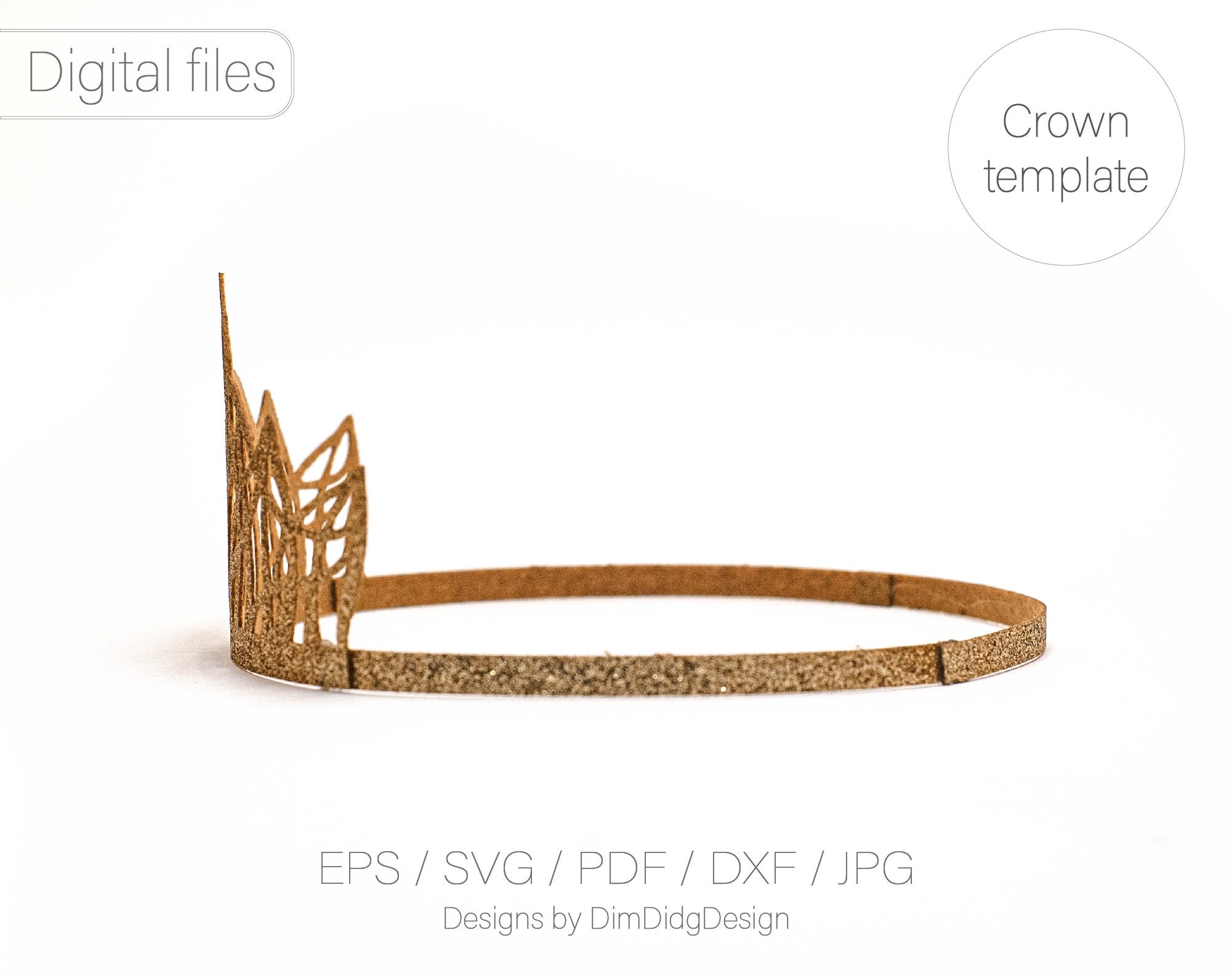 3d Crown Svg Crown Cut Template Lace Crown Svg Princess Crown - Etsy Canada